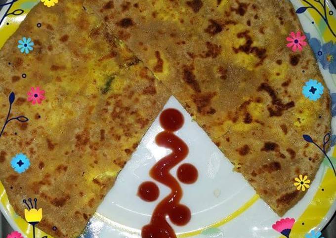 Paneer cheese paratha Recipe by Reema's Cozy Kitchen - Cookpad