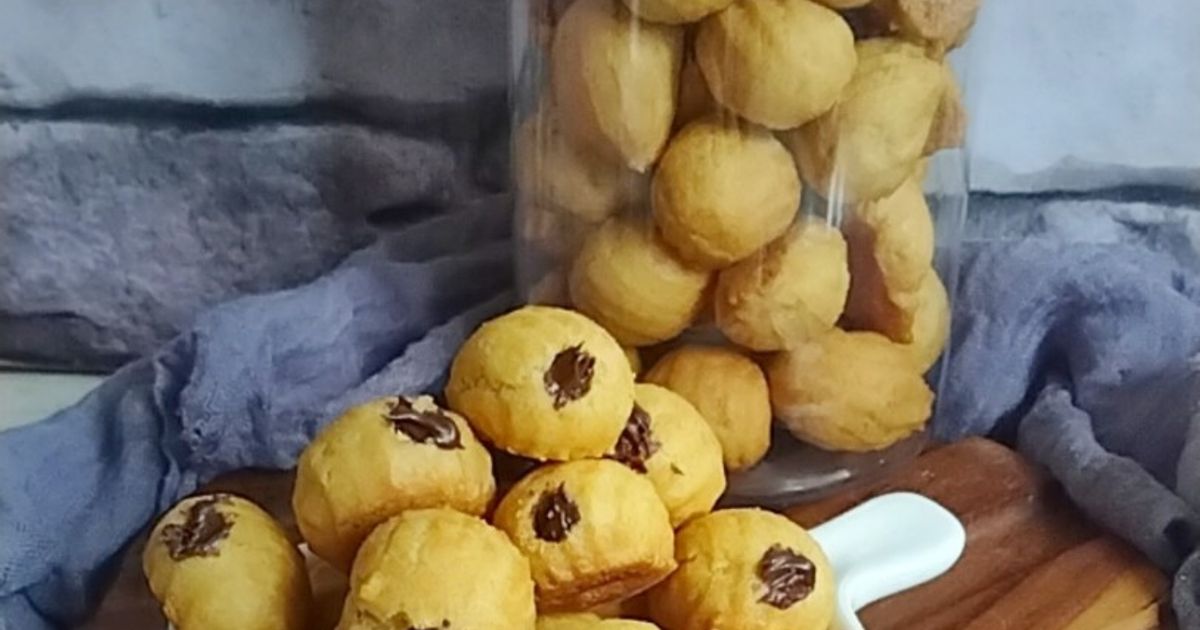 Resep soes coklat kering rumahan enak dan mudah - Cookpad