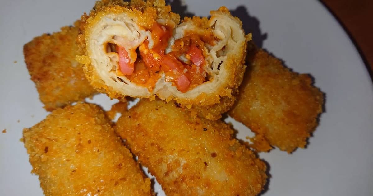 Resep Risoles isi saos bolognese homemade oleh Dewi Umma Zahra - Cookpad