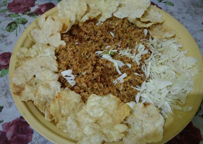 Resep Nasi goreng Emping oleh Purnama Sari - Cookpad