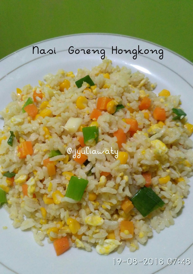 Resep Nasi Goreng Hongkong Ala Resto #Pr Cincaylah oleh Yuliawaty - Cookpad