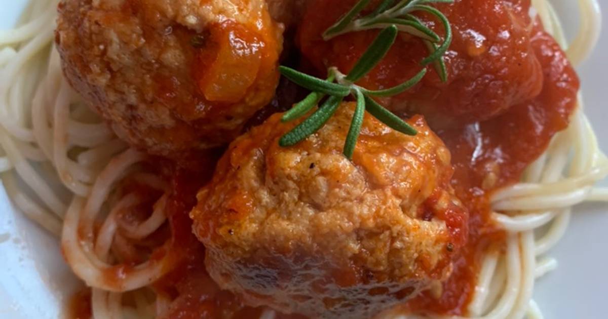 Espaguetti con albondigas - 136 recetas caseras- Cookpad