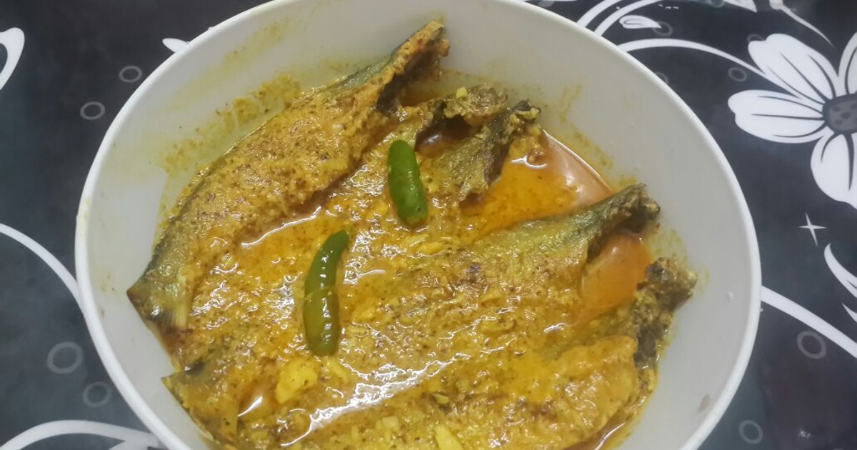 Bacha Fish In Coconut Mustard Paste Recipe by Kumkum Chatterjee
