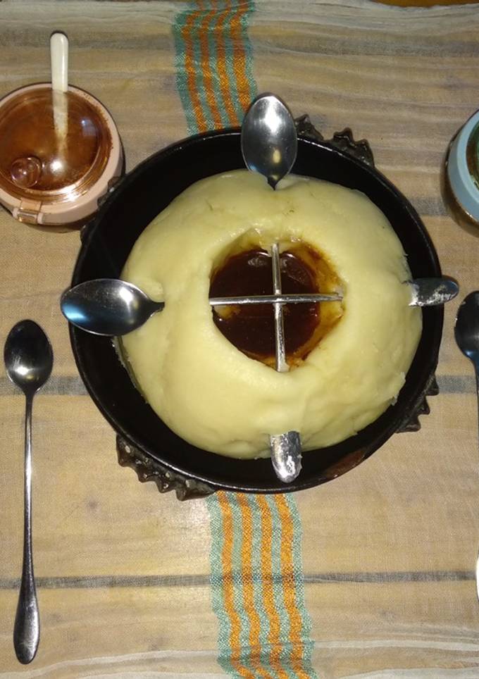 One of my favorite Ethiopian food “genfo”, (porridge) Recipe by Nardi ...