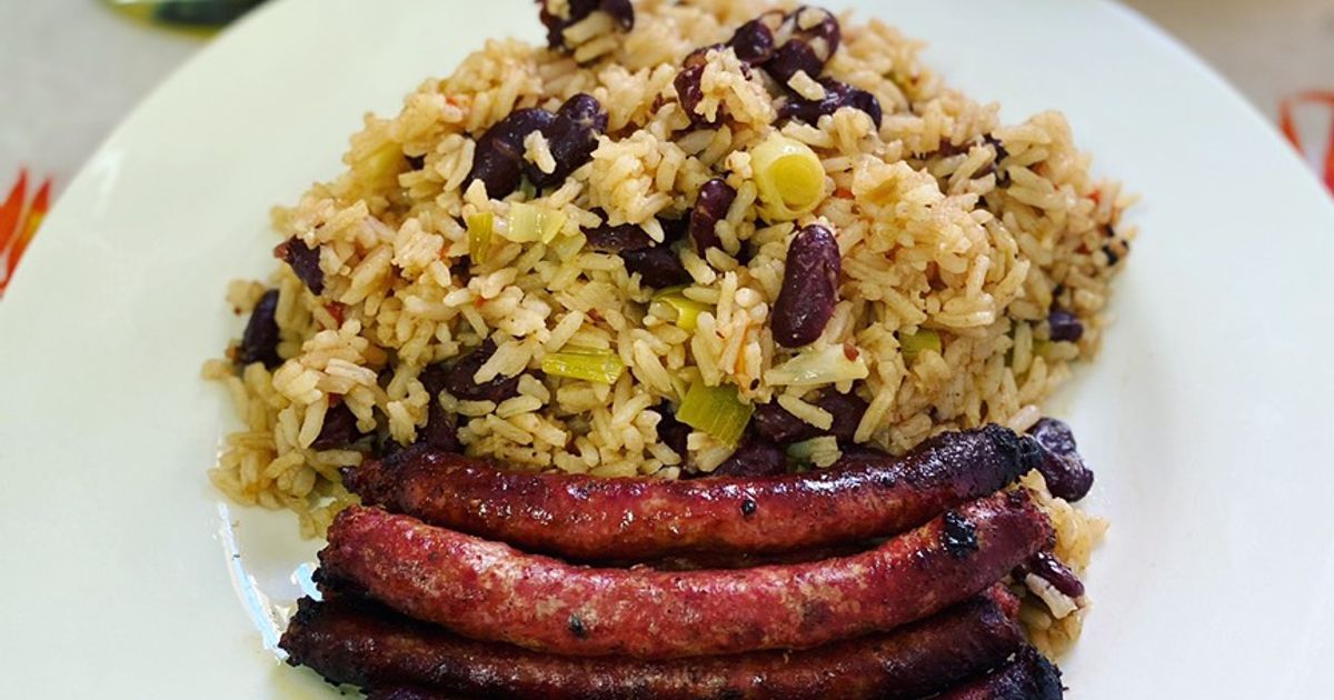 Riz Aux Haricots Rouge Et Chipolatas de Amida - Cookpad