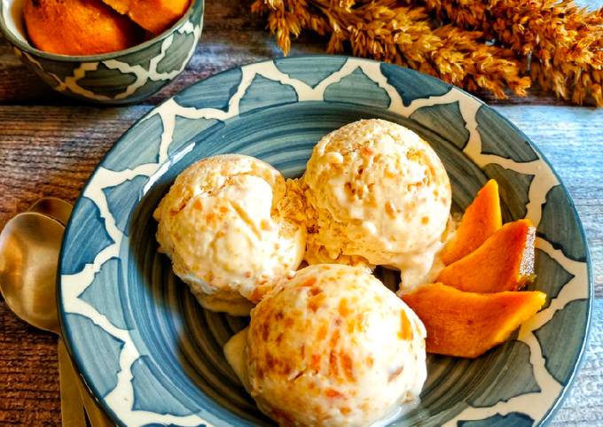 Chikoo Ice cream Recipe by spicequeen - Cookpad