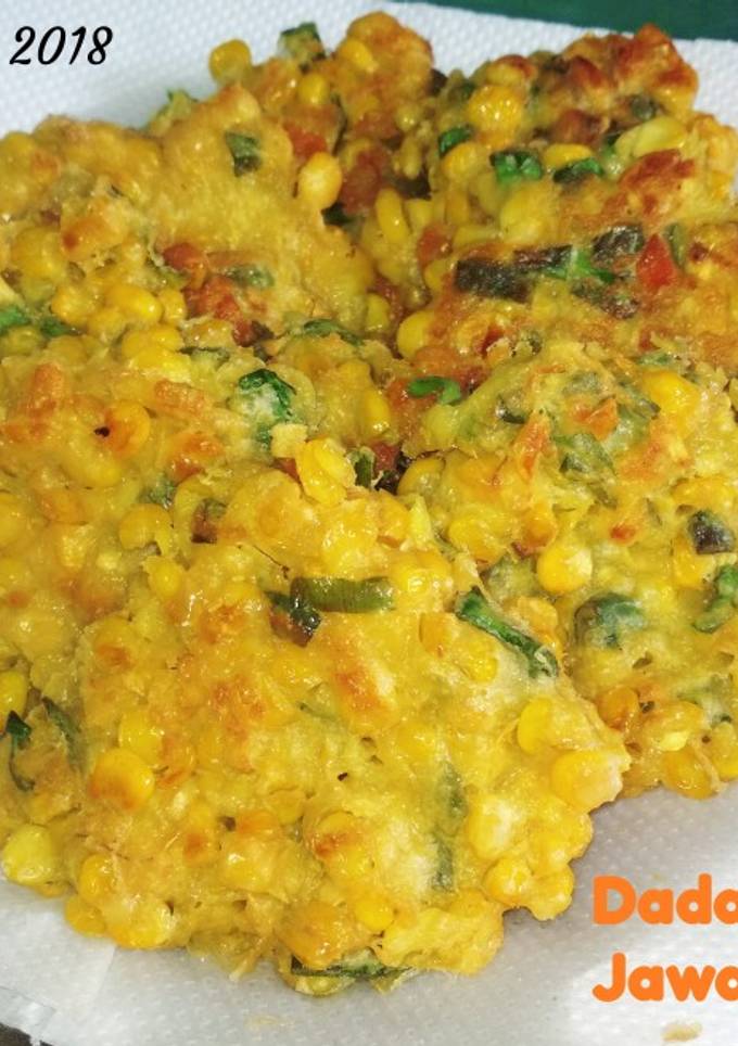 Resep 123. Dadar Jagung Jawa Timuran oleh Agnita - Cookpad