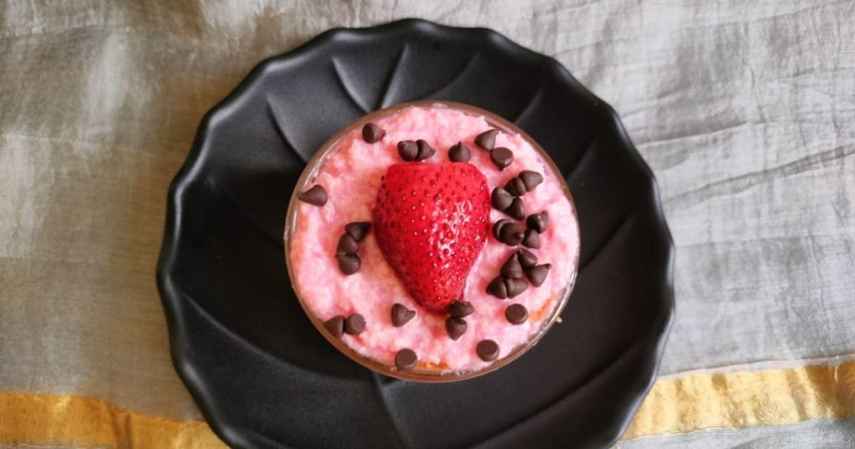 🍓Strawberry Pudding 🍓 Recipe by Jigisha Modi - Cookpad