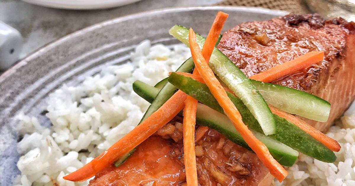 175 resep salmon panggang saos lemon enak dan mudah - Cookpad
