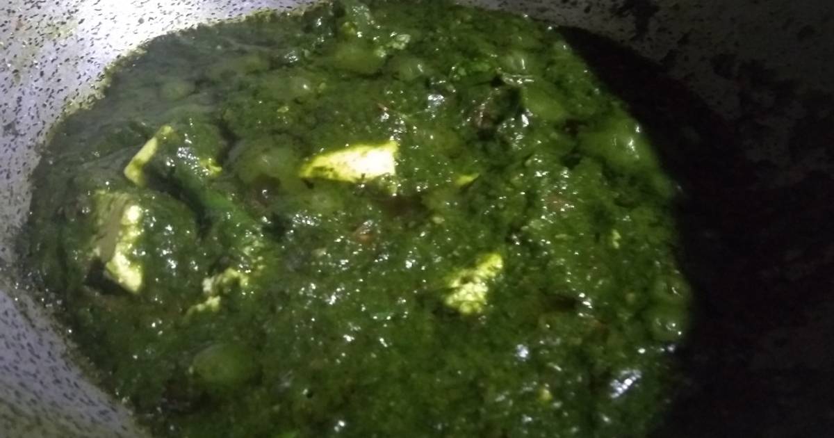 Palang paneer Recipe by Asha ghosh - Cookpad
