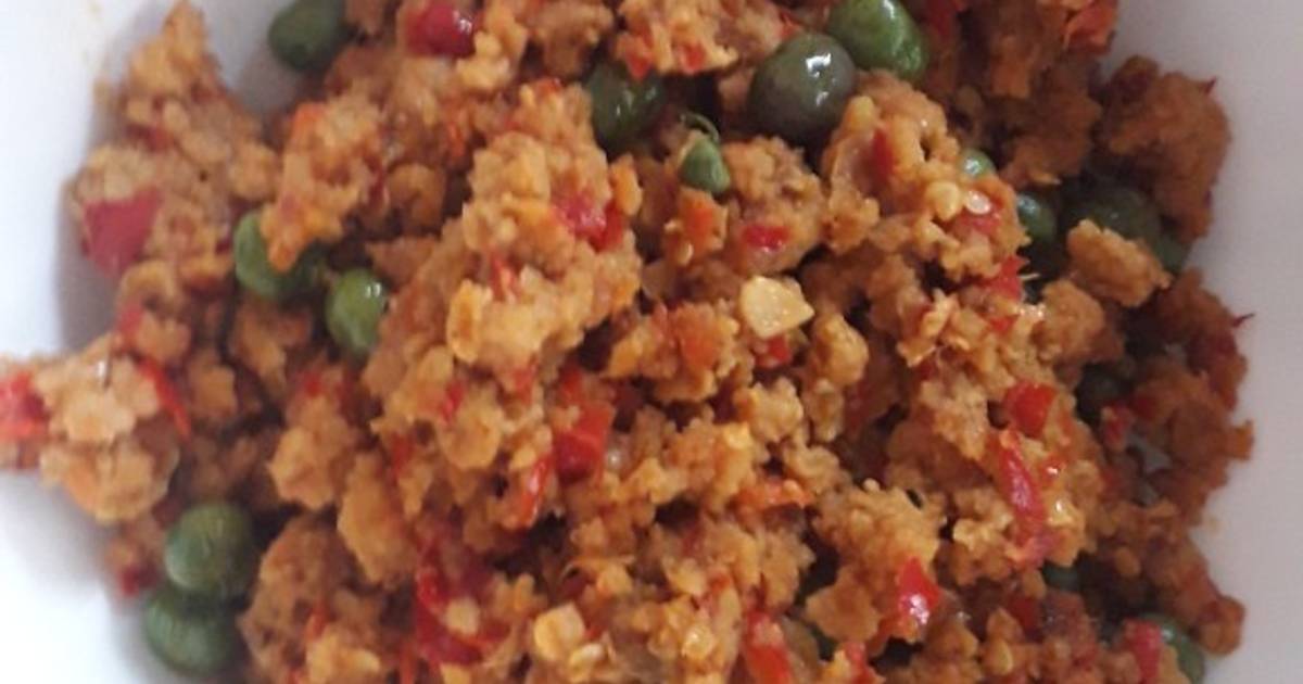 Resep Sambal oncom leunca oleh Mustika Wati - Cookpad