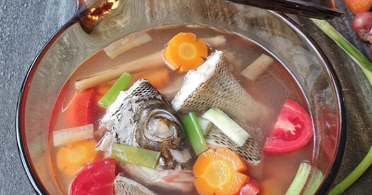 Resep Sup Ikan Asam Garam oleh koleksiresepsj - Cookpad