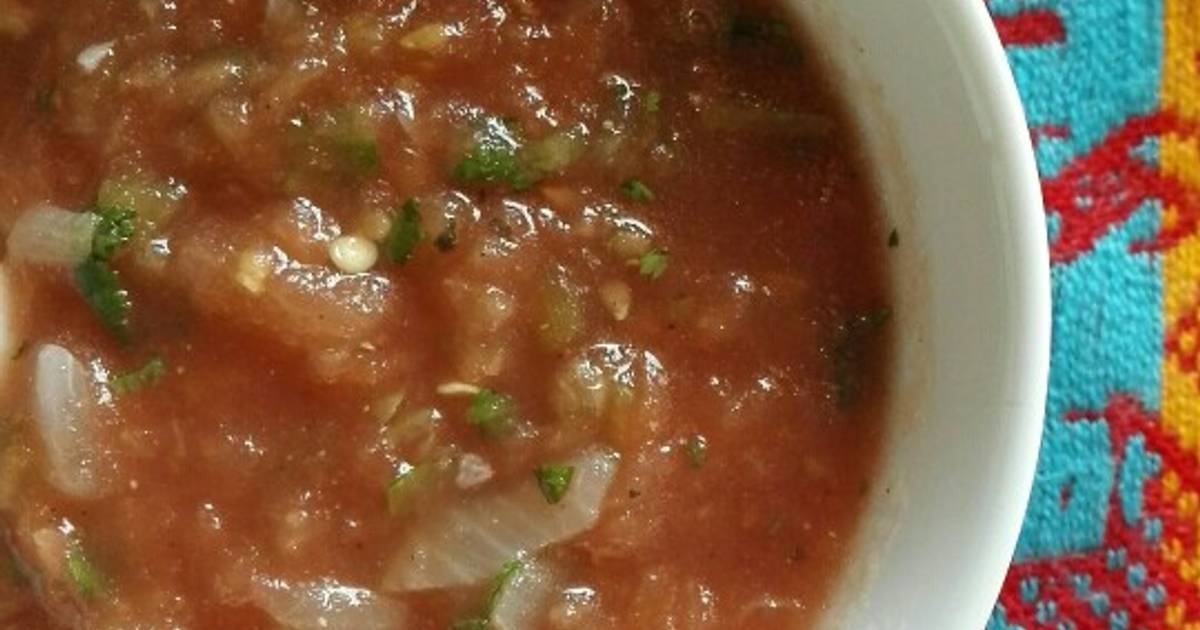 Salsa de guaje - 26 recetas caseras- Cookpad