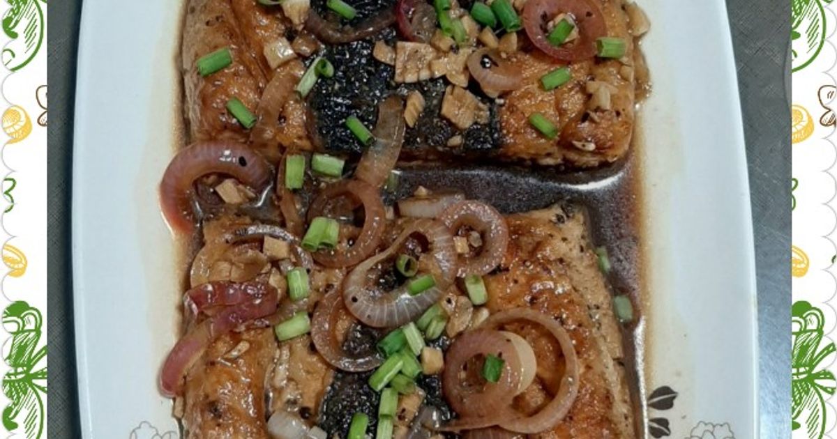 Bangus Bistek (Milkfish Steak) Recipe by DEBBIE - Cookpad