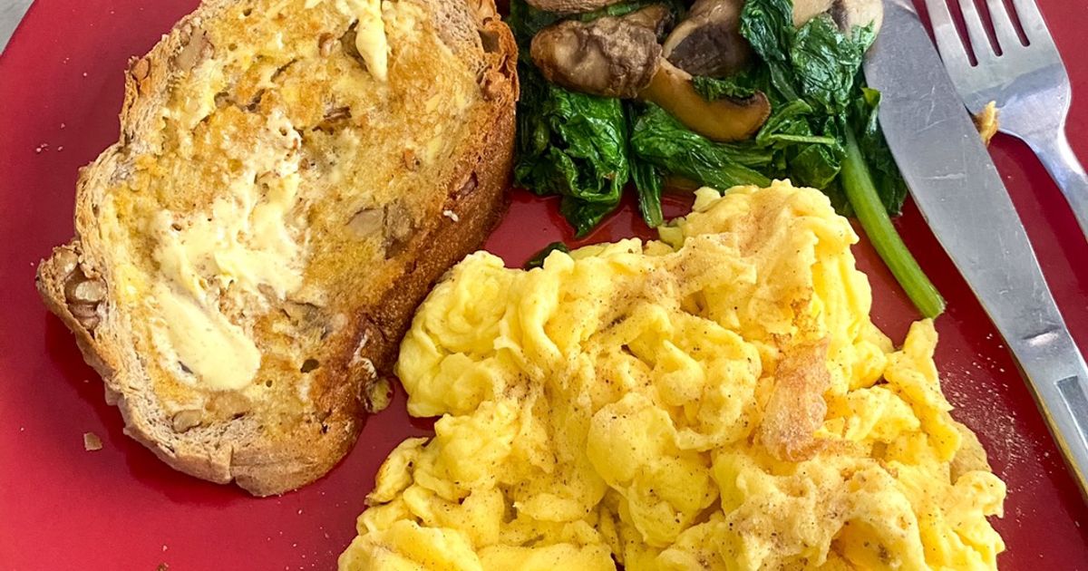Resep American Breakfast Simple oleh Dewii - Cookpad