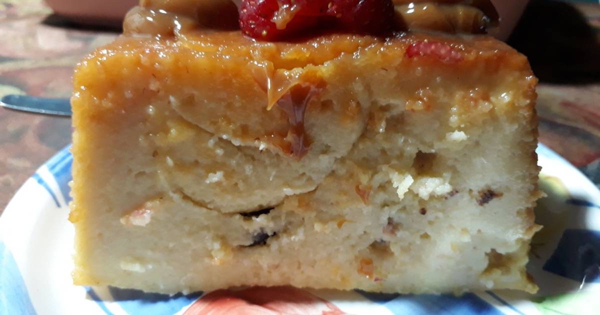 Budin de pan borracho - 41 recetas caseras- Cookpad