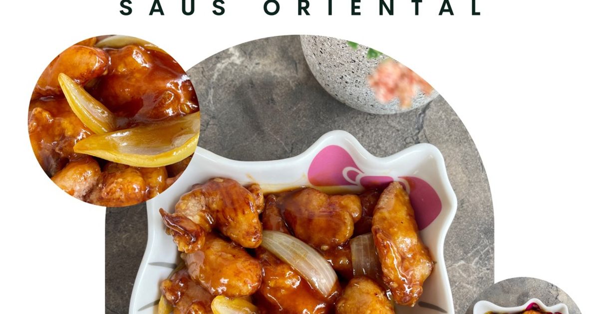Resep Ayam Saos Oriental oleh mourena kurniawaty - Cookpad
