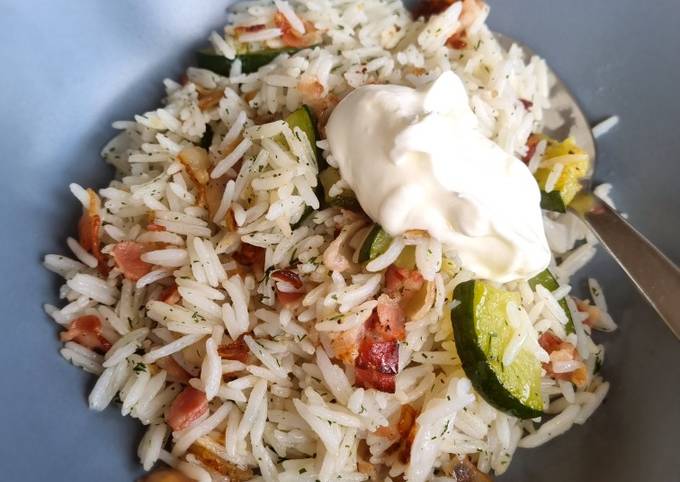 Dill fried rice Recipe by Malin Morgan - Cookpad