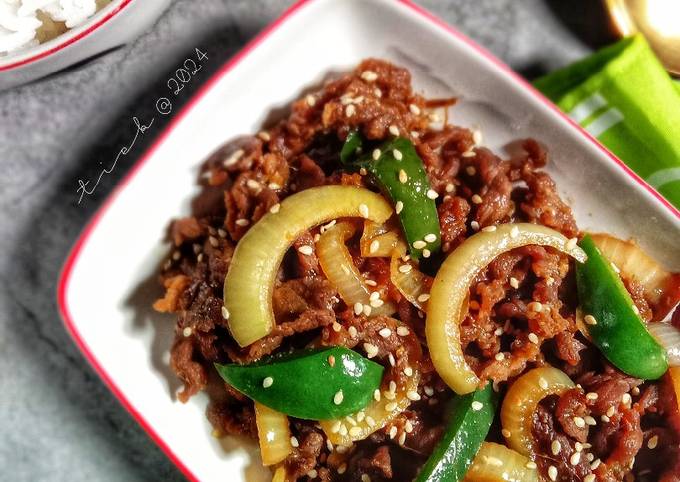 Resep Beef Teriyaki oleh Titiek Purnomo - Cookpad