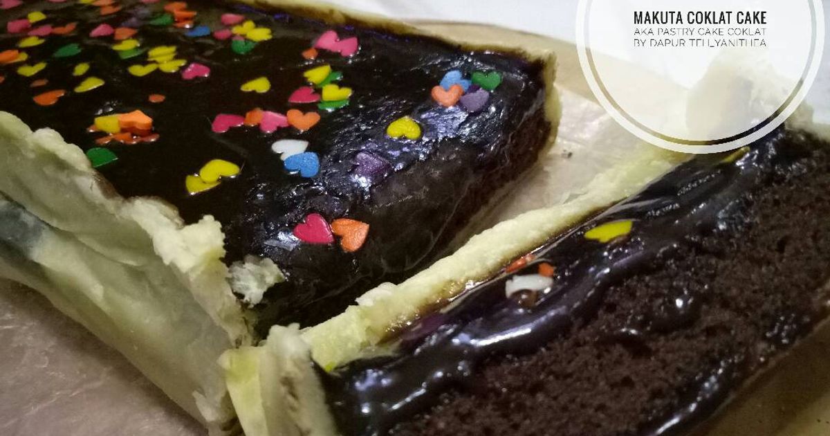 Resep Makuta Coklat Cake Aka Pastry Coklat Cake oleh Teh Yanithea - Cookpad