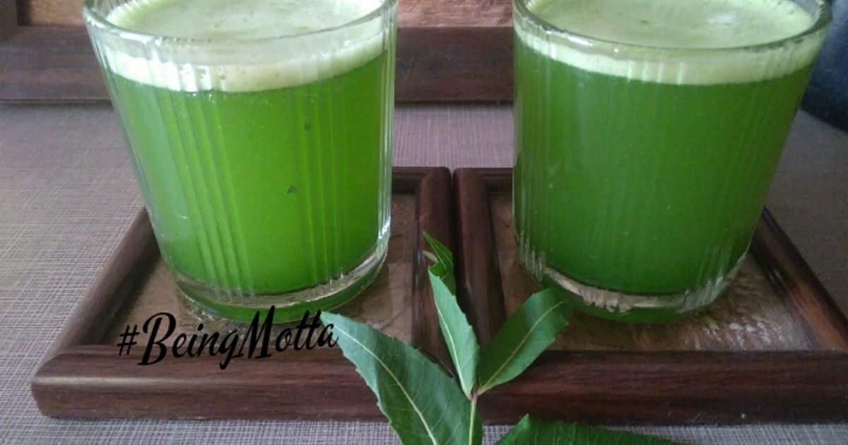 Bitter Neem Leaves Juice Recipe By Jasmin Motta #Being Motta