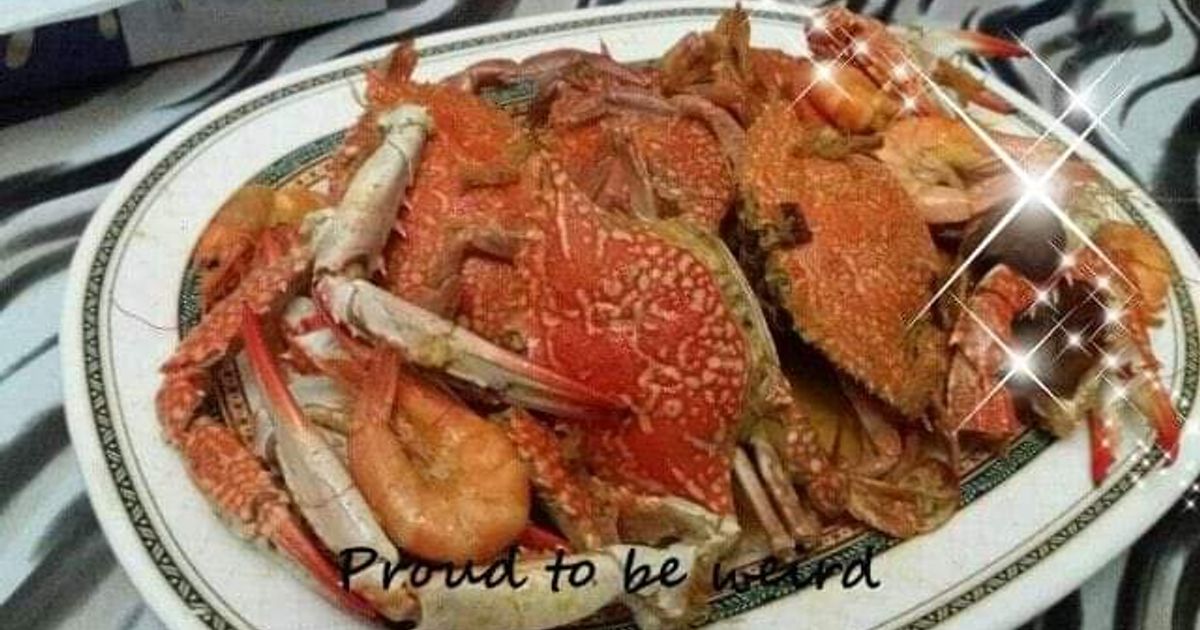 Resep Rajungan Rebus Bumbu Kuning Pedas oleh Kena Asgar - Cookpad