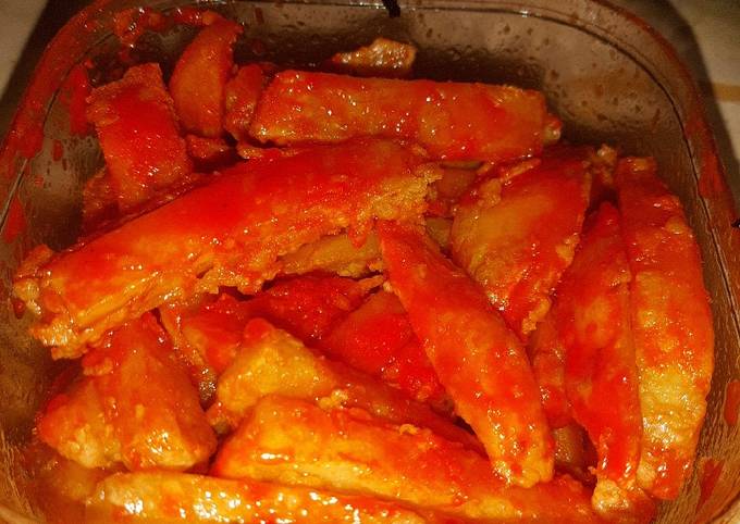 Resep Kentang goreng crispy oleh Hallwa Putri - Cookpad