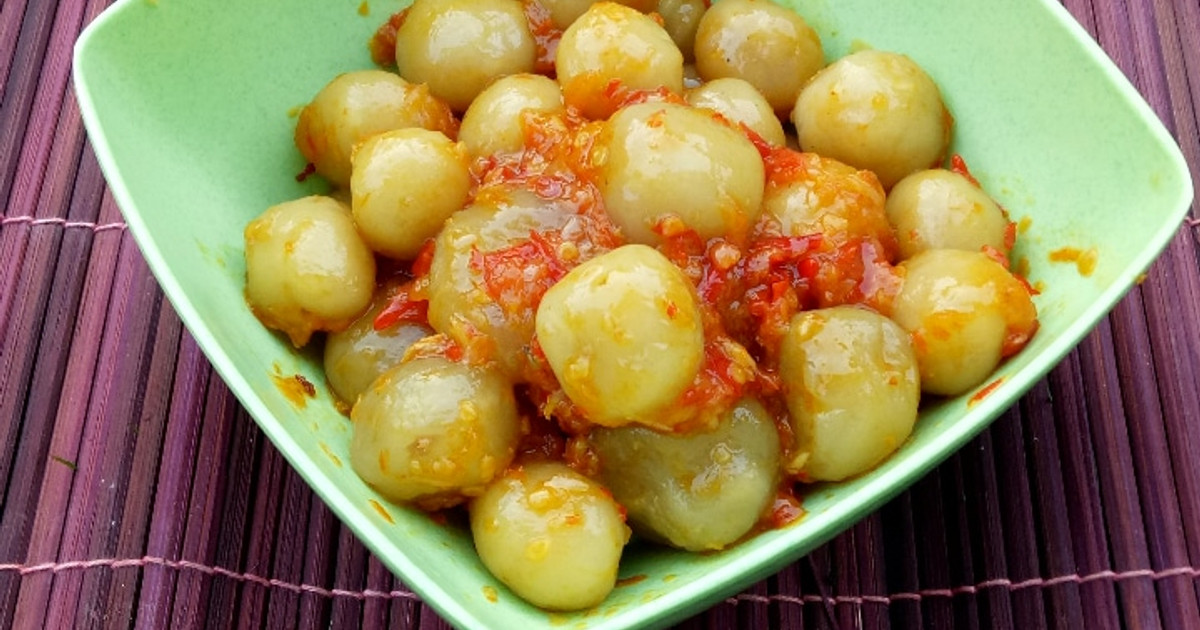 Resep Cilok Pedas Isi Ayam oleh Ols Cooking - Cookpad