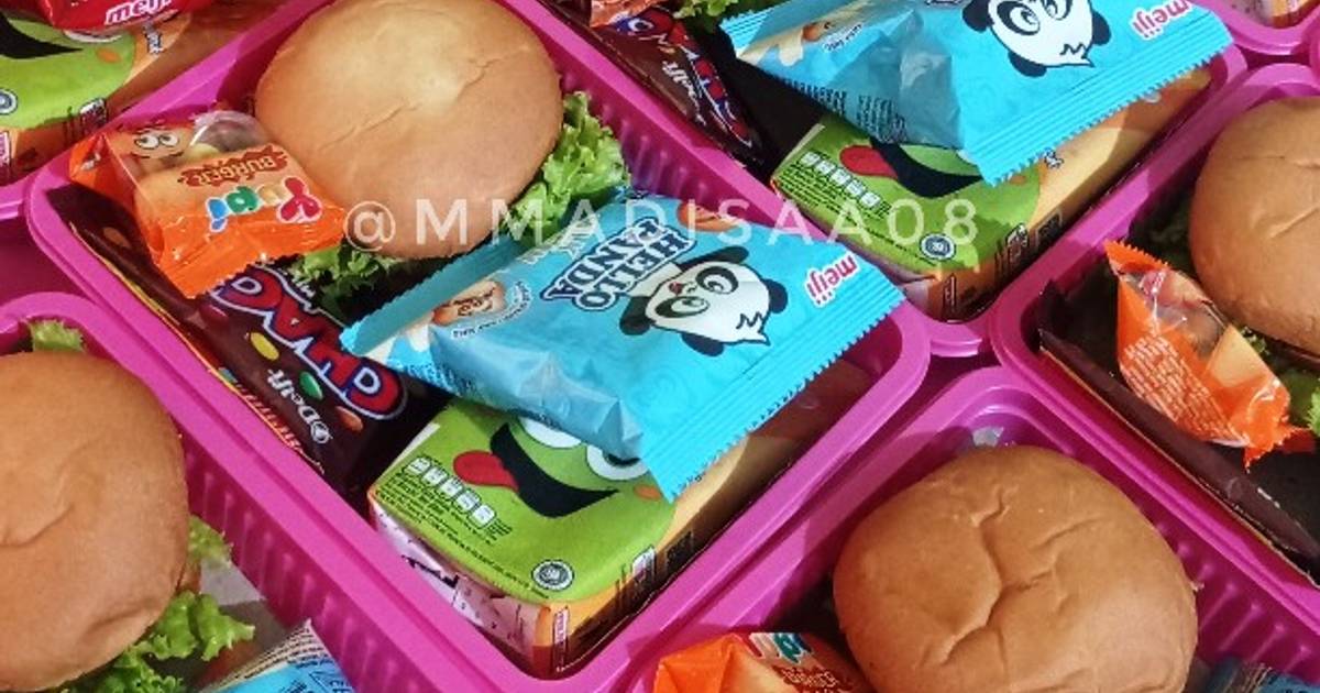 Resep Bekal Anak Burger Mini oleh Dapur AmmaDisaa - Cookpad