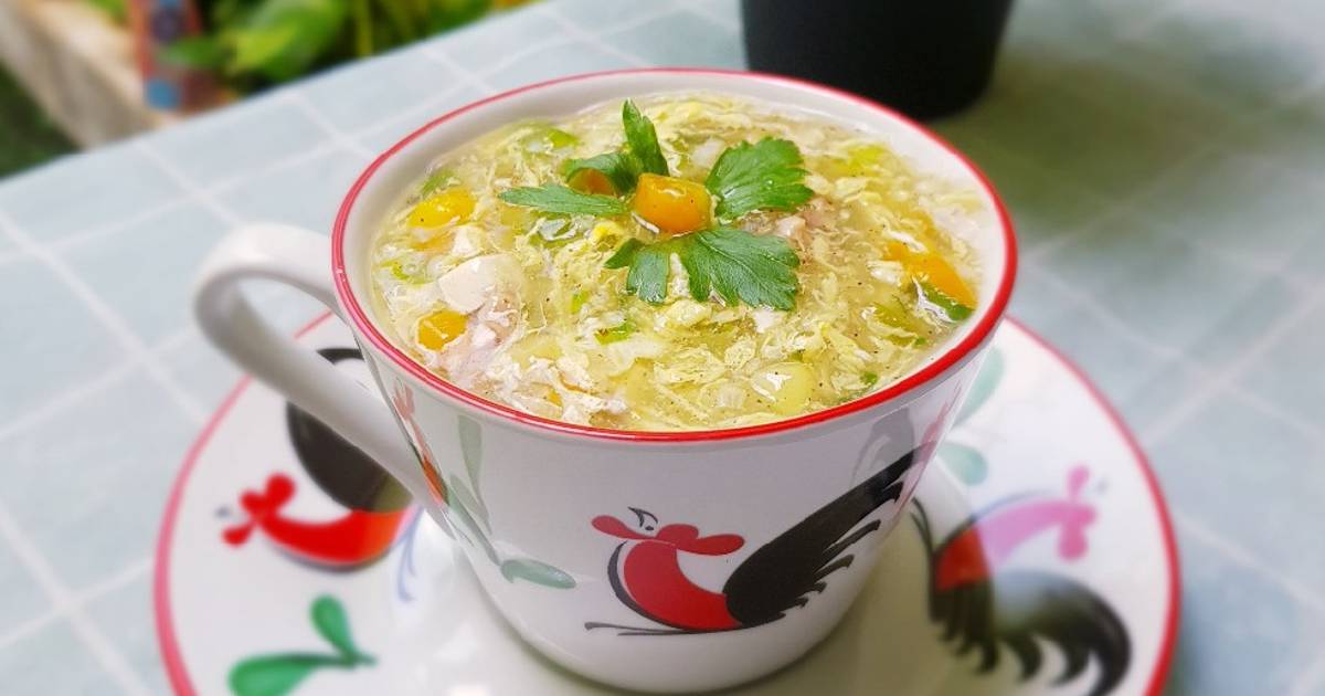 606 resep cream soup ayam telur enak dan mudah - Cookpad