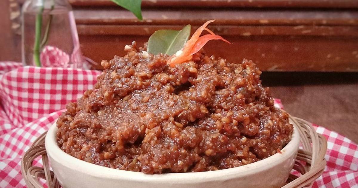 Resep Sambal Pecel Madiun oleh Dina Kristiana - Cookpad