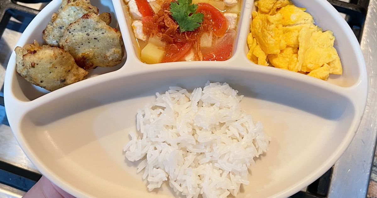 Islamic Chicken Soup And Fried Banana Slices For Kids (Blw) Recipe By ...