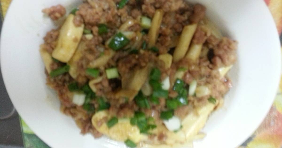 221 resep babi giling tahu enak dan mudah - Cookpad