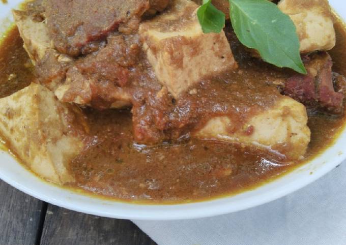 Resep Semur Daging Tahu oleh Melyni - Cookpad