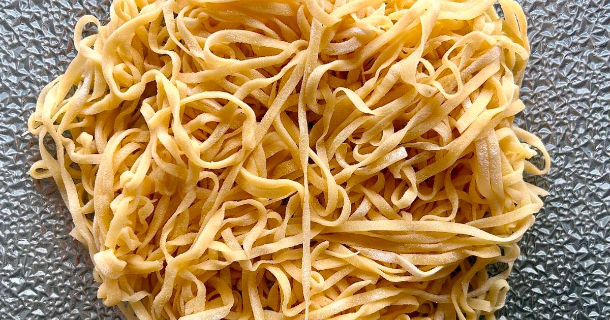 Fideos caseros una porción - 45 recetas caseras- Cookpad