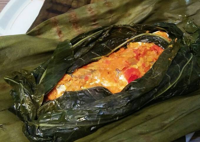 Resep Pepes Pindang Daun Singkong Oleh Nurina Tyagita Cookpad