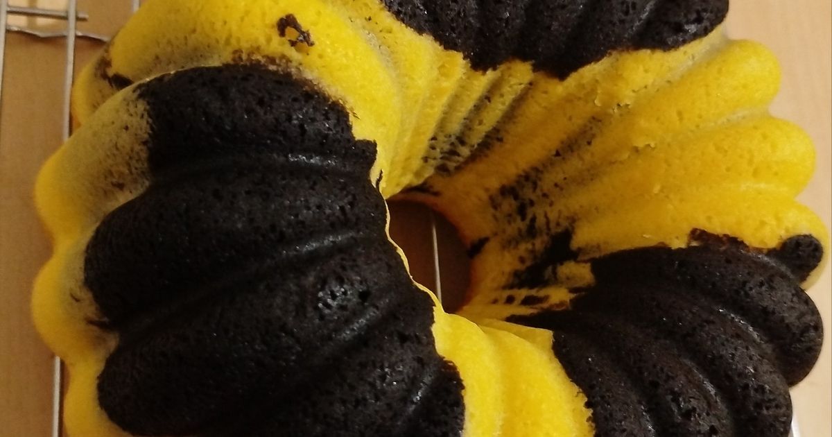Resep Marble Cake Tanpa Kulit oleh Qurrotul Ain - Cookpad