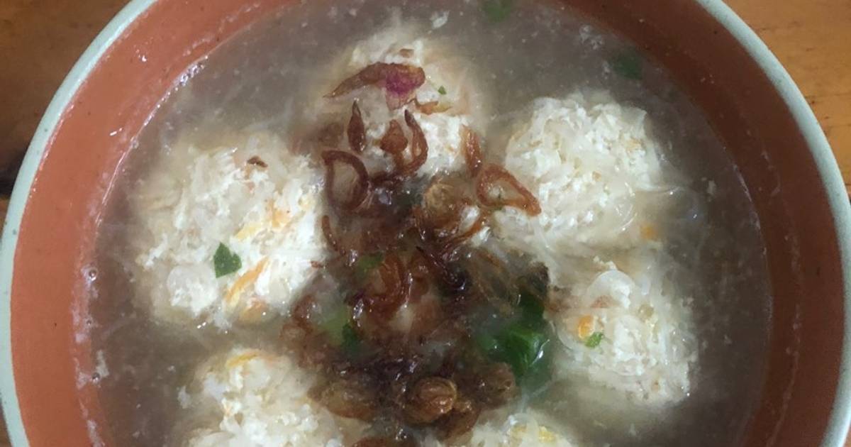 Resep Bakso Ayam Rambutan oleh Age Geraldiana - Cookpad