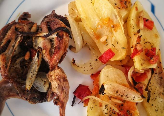 Asado de codornices Receta de Ana - Cookpad