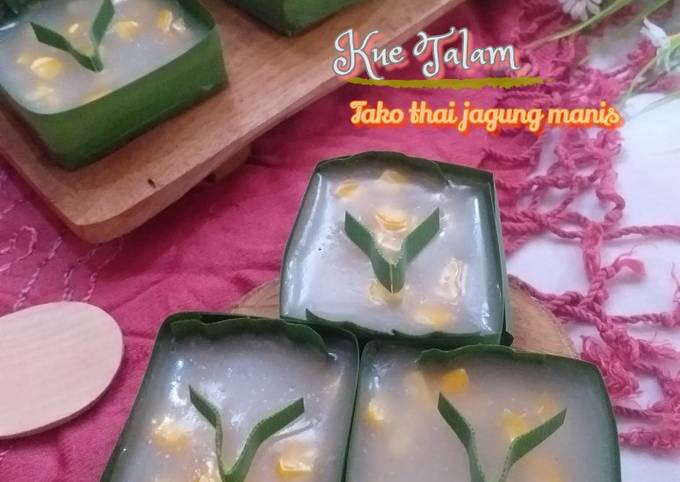 Resep 16.102 Kue talam tako thai jagung manis oleh Dapoer_Angkring ...