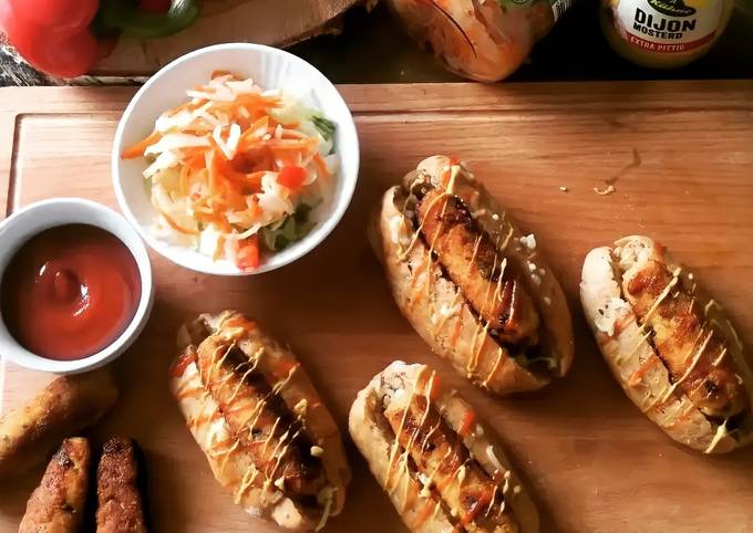 Chicken Hotdogs Recipe by Kavita Ns - Cookpad