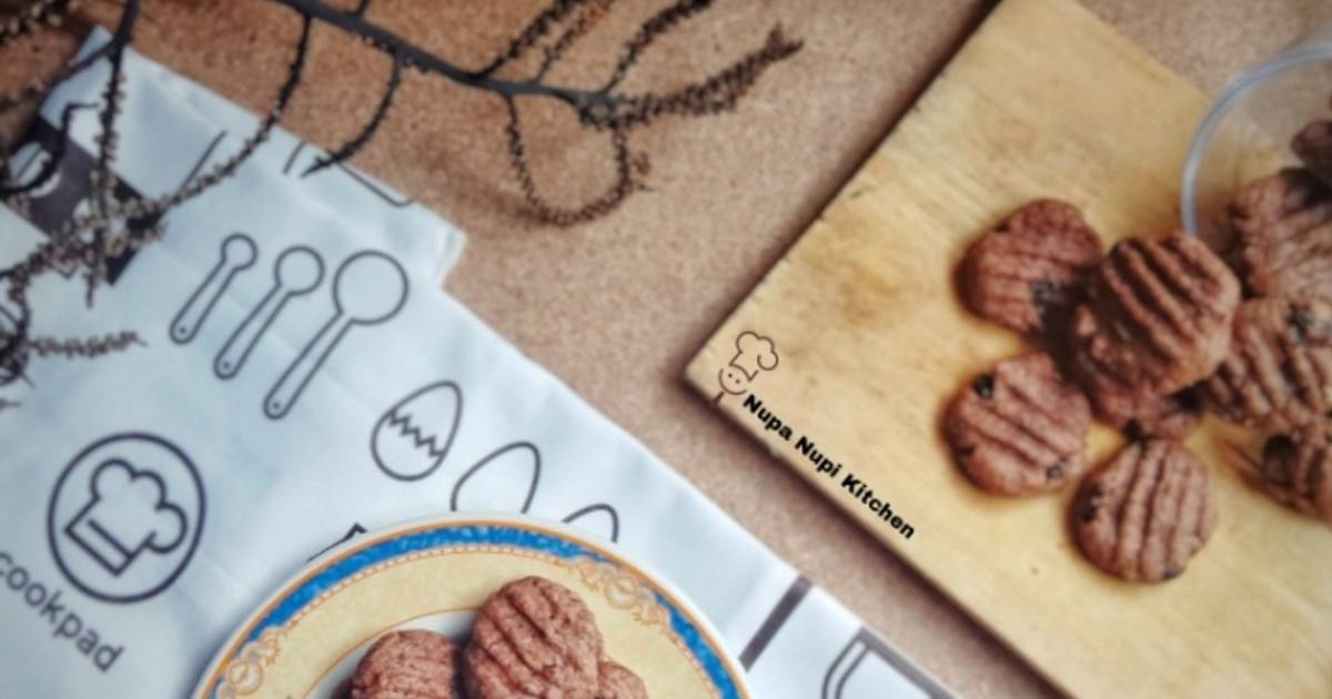 Resep Choco Kismis Cookies oleh Nupa Nupi Kitchen - Cookpad