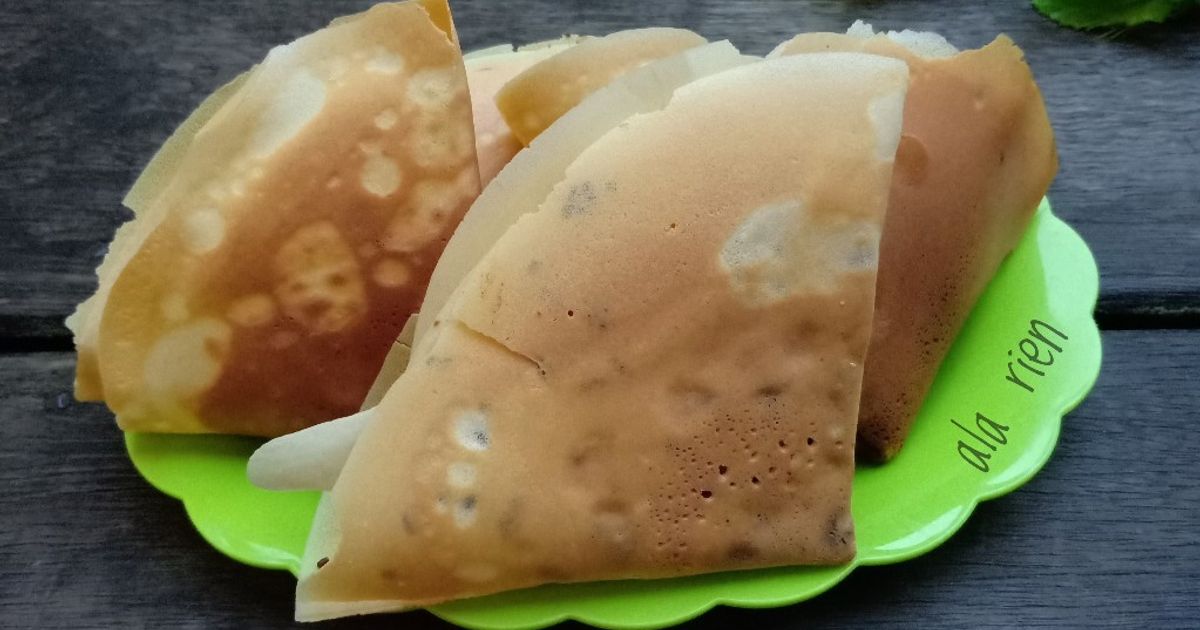 Resep Crepe Coklat oleh Ririn Kristanti - Cookpad