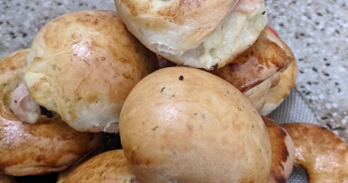 Pancitos rellenos Receta de Florcita🌺- Cookpad