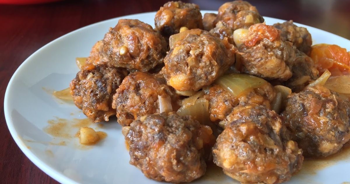 Resep bola2 daging asam manis rumahan enak dan mudah - Cookpad