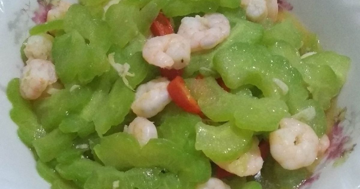 333 resep tumis pare udang besar enak dan mudah - Cookpad