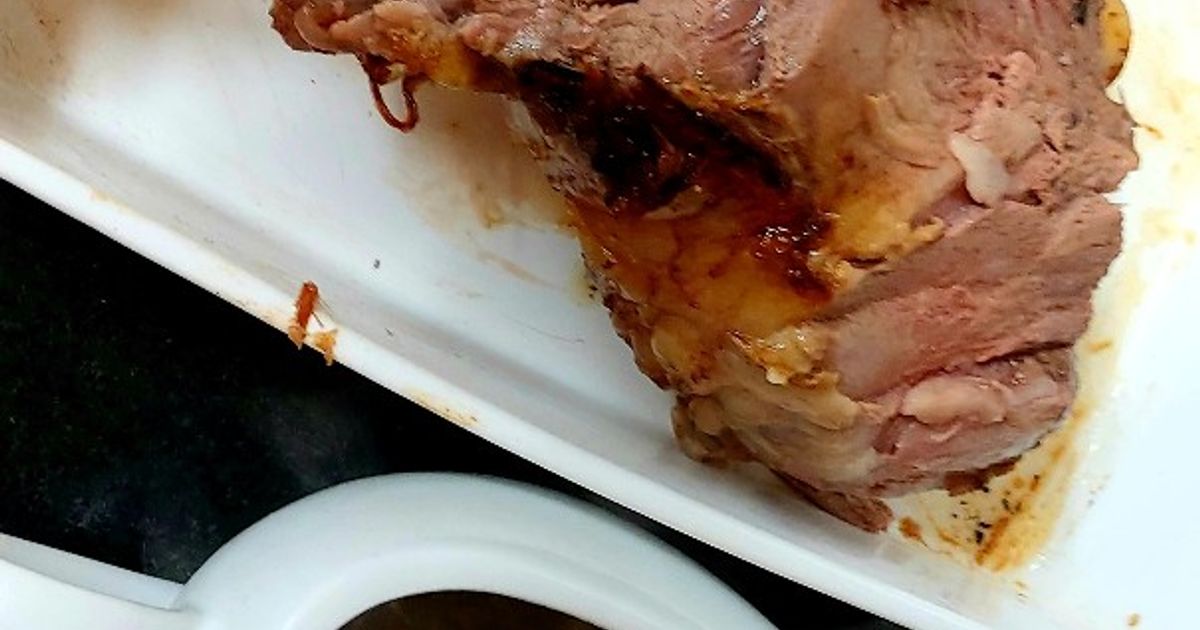 My Roast Lamb And Minted Gravy 🥰 Recipe by Maureen 😀 - Cookpad
