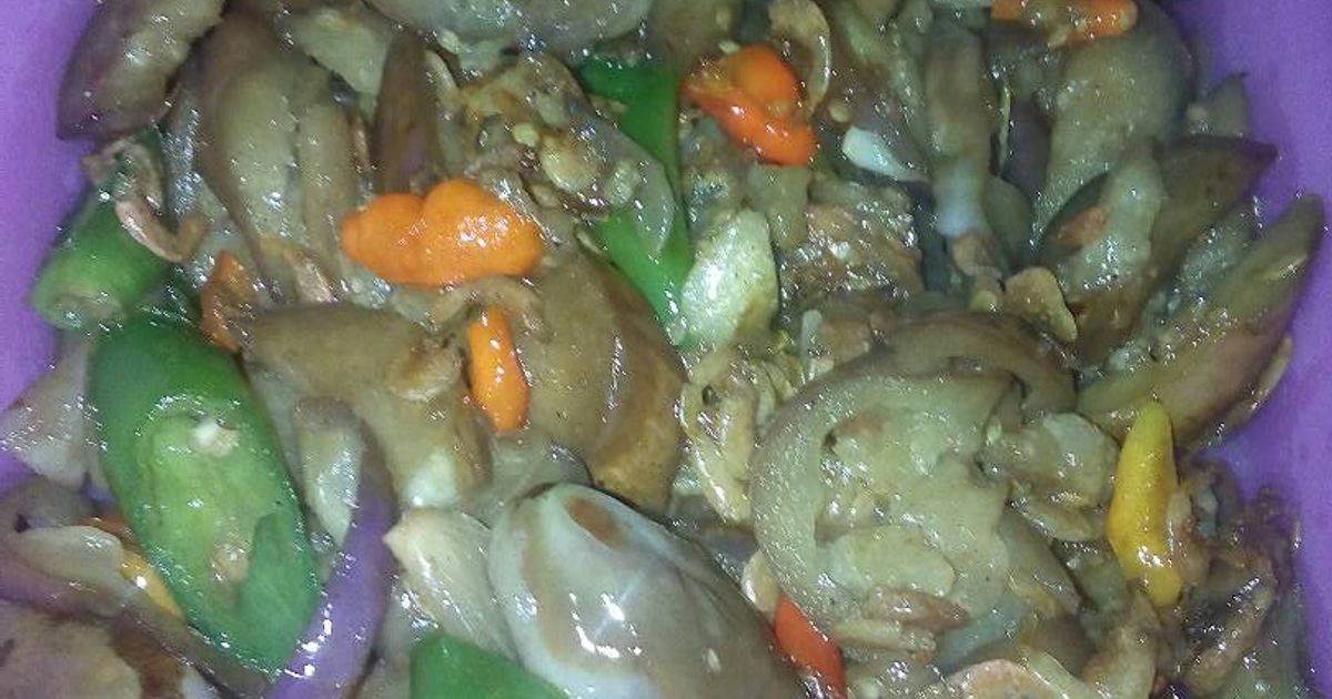 Resep Oseng Terong Udang Rebon oleh Juwie_seto - Cookpad