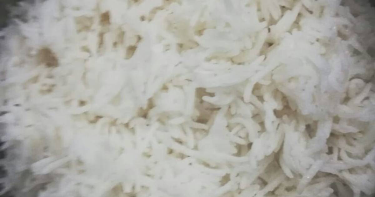 Salty Steamed rice Recipe by Manya Manya - Cookpad