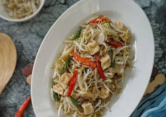 Resep "Tumis Taoge Tahu" oleh Nova Rilandari - Cookpad